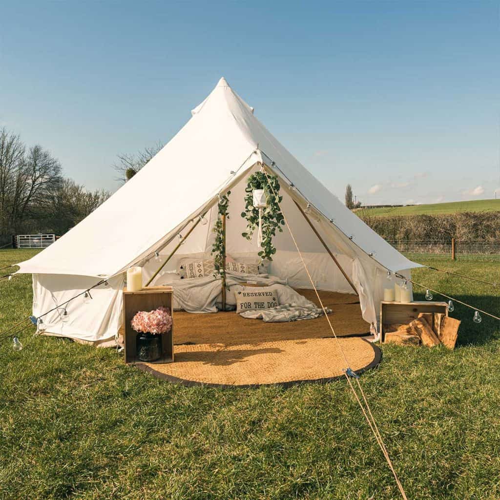 Bell tents, patrol tents and marquees. Buy now fast delivery