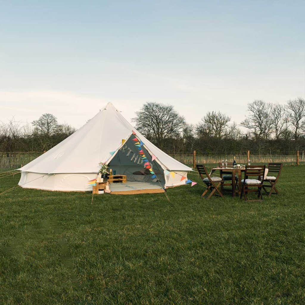 4M Bell Tent Lite - Our Lightest Bell Tent! Portable & Sleeps 4