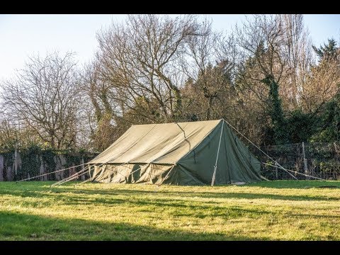 Scout Green Patrol Tent 14' x 14'. Capacity 10+ People
