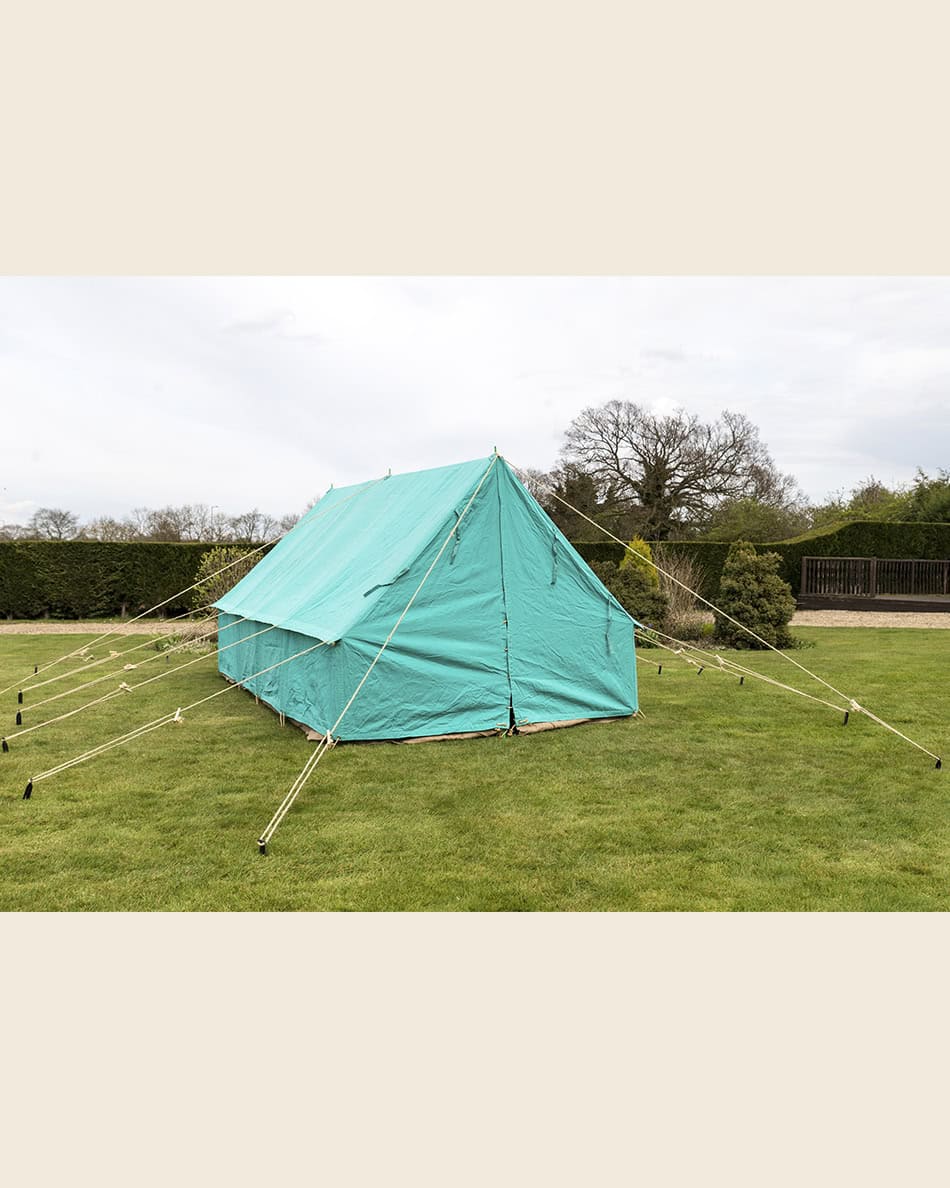 Scout Green Patrol Tent 14' x 14'. Capacity 10+ People