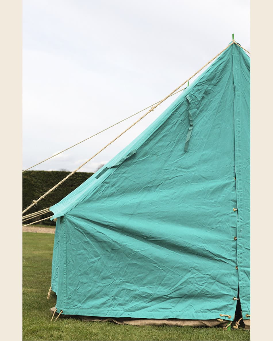 Scout Green Patrol Tent 14' x 14'. Capacity 10+ People