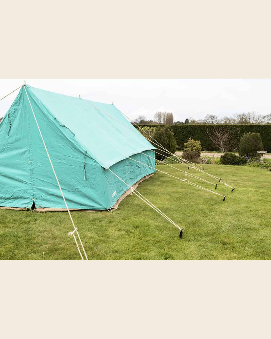 Scout Green Patrol Tent 14' x 14'. Capacity 10+ People