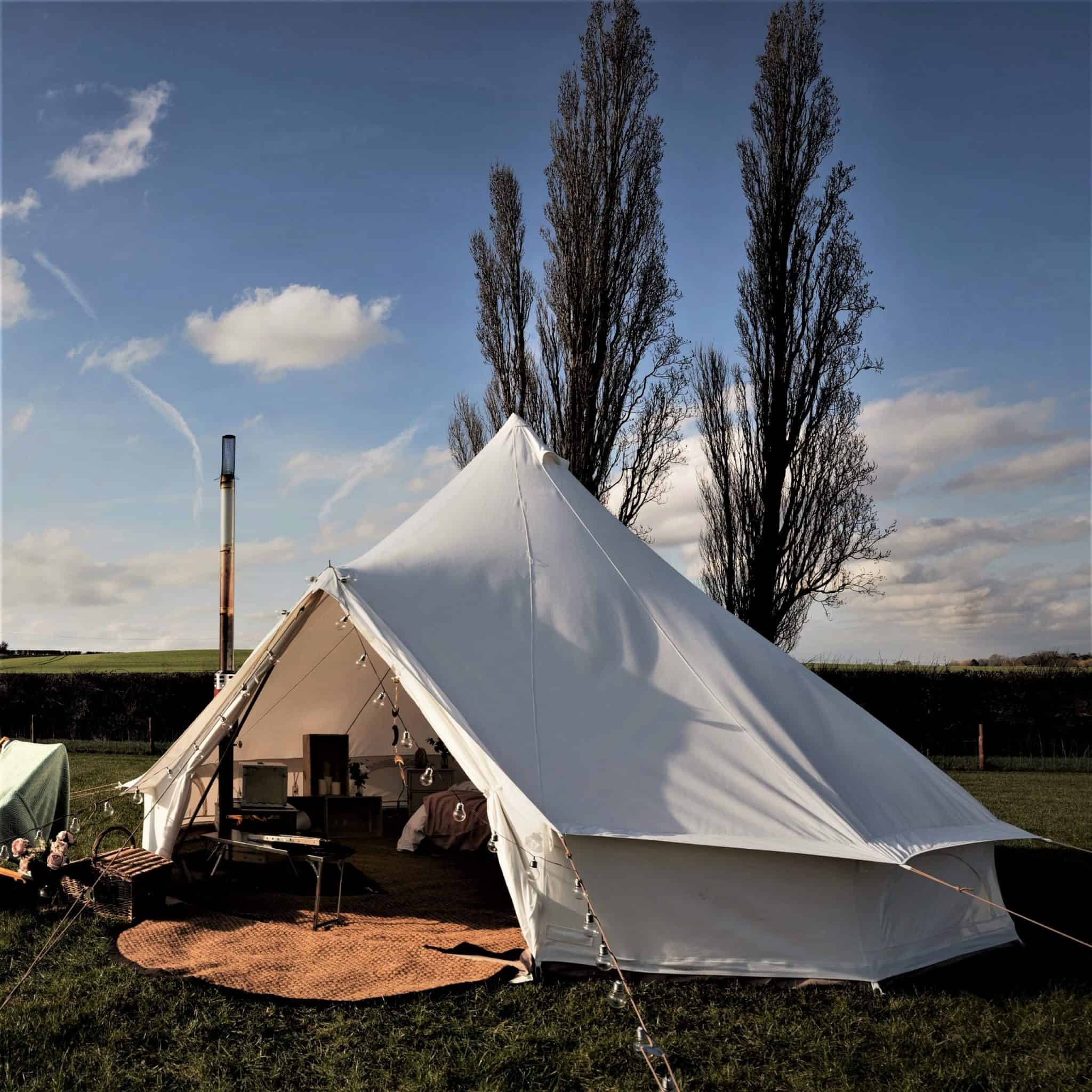 4M Bell Tent Lite - Our Lightest Bell Tent! Portable & Sleeps 4