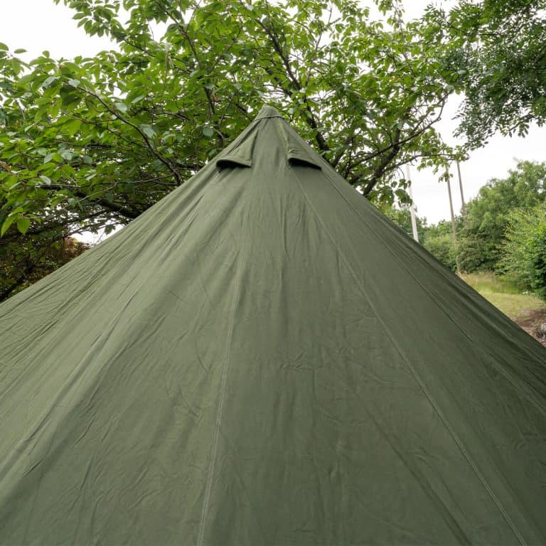 5M Olive Green Bell tent with chimney fitting installed-Free shipping
