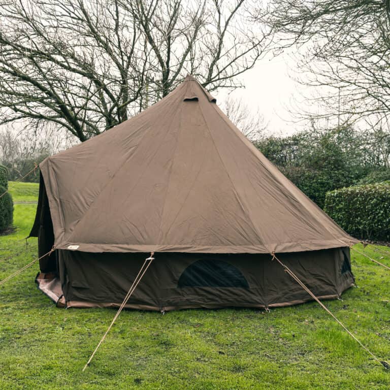 5m Kokoon Deluxe Cedar Brown Bell tent